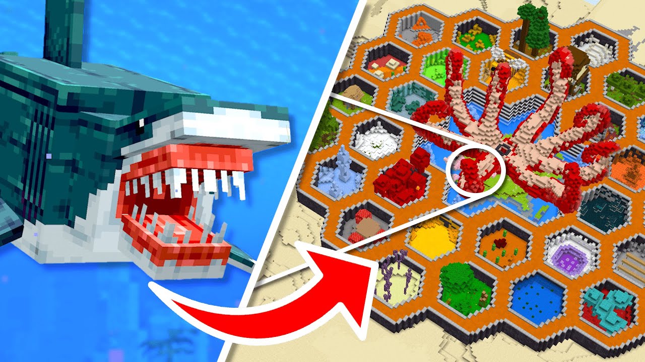 I Built an AQUARIUM for REAL LIFE Animals in Minecraft Hardcore