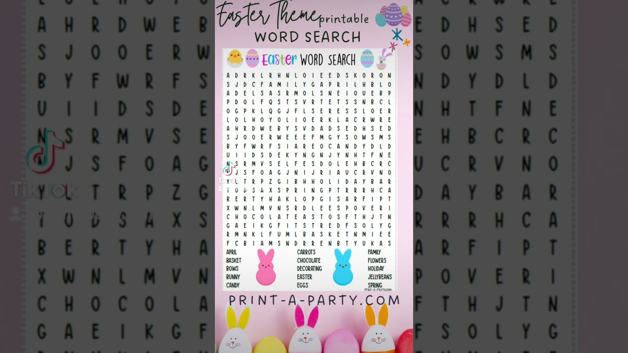 DIY Easter Games & Activities  - Easter Inspiration & Ideas - From home in minutes & reuse each year