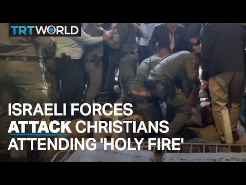 Palestinian/Israeli update 04/15/2023..Israeli forces attack Christians ...