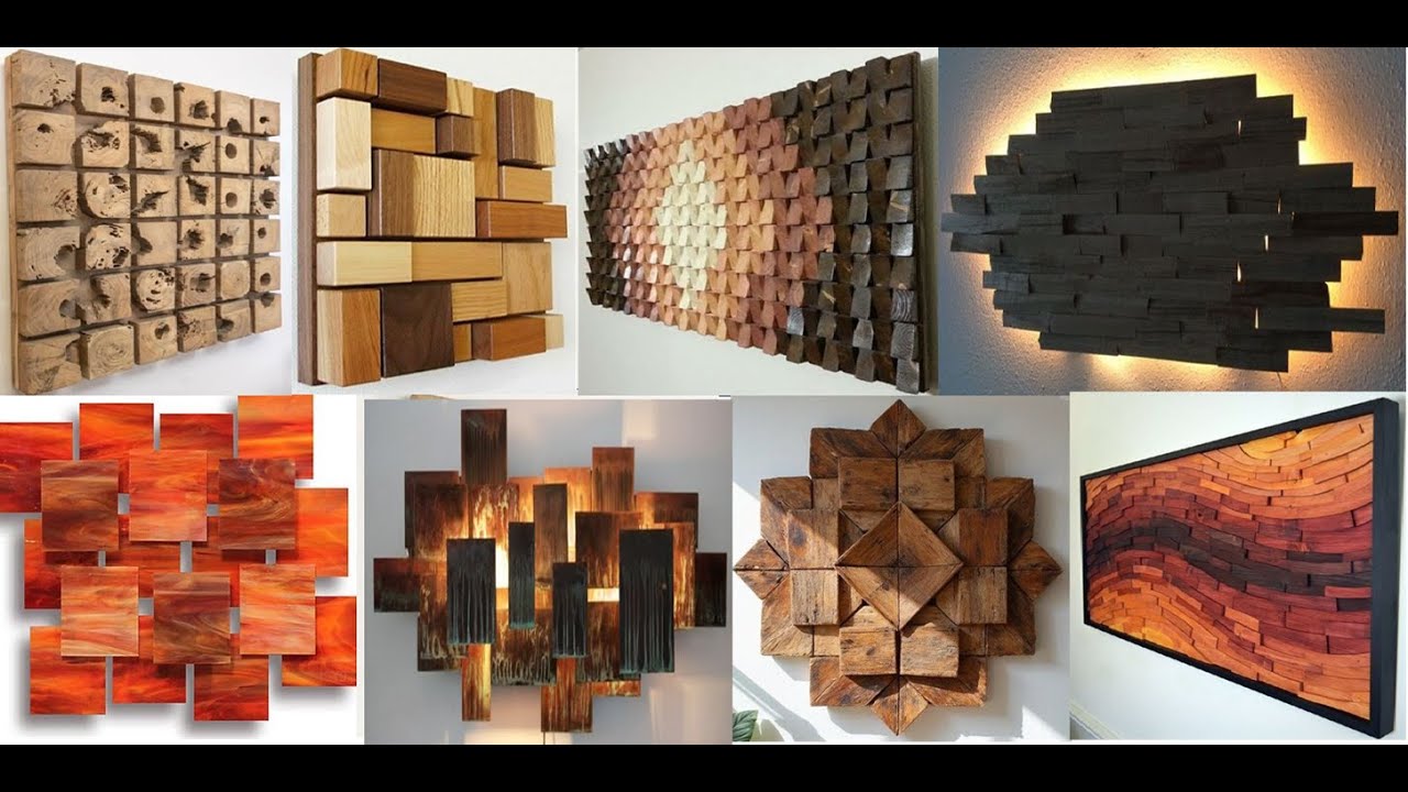 Transform scrap wood into Modern wall art design ideas