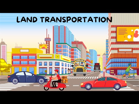 Land Transportation for Kids | Fun Ways to Travel & Learn!