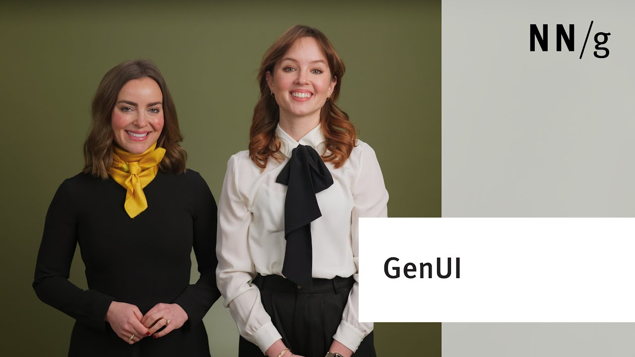 GenUI: AI-Generated Interfaces