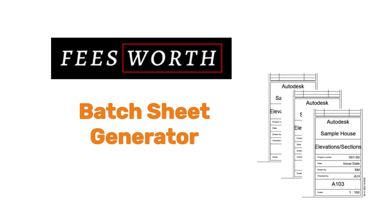 Revit API Batch Sheet Generator
