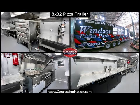 8x32 Windsor Pizza Parlor | Concession Nation