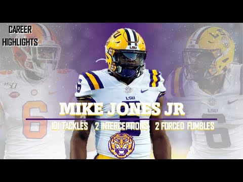 Mike Jones Jr | 𝟞 | LSU Tigers LB