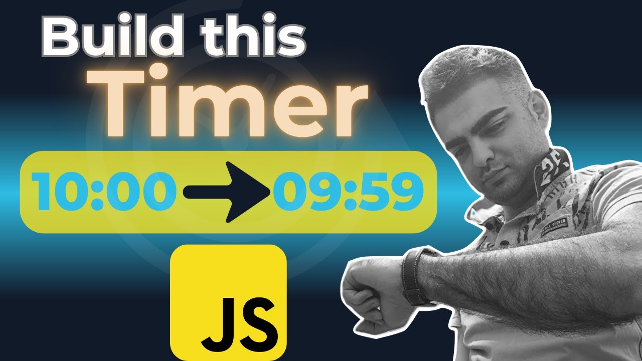 Build a Complete Countdown Timer App in JavaScript (With Start, Pause, Reset)