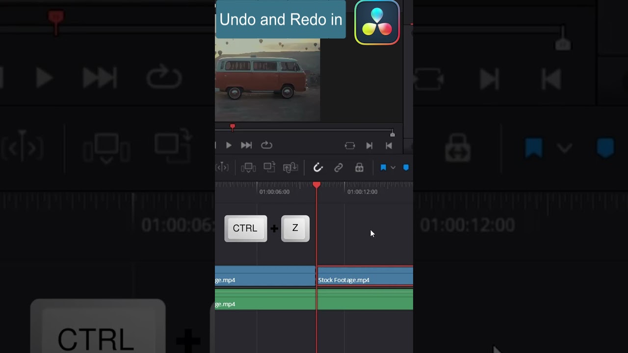 How to Undo and Redo in DaVinci Resolve | Tutorial