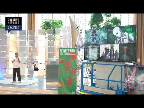 Joshua Lau | Joshua Lau on REINVENTION - CMSG | CreativeMornings/SG