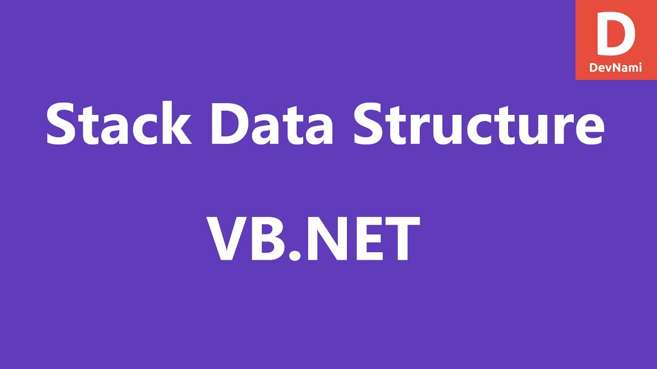 VB.Net Stacks