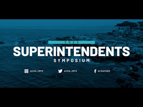 ACSA Superintendents' Symposium 2023 Promo