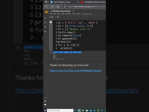 Python List: Print all elements of a nested list l3 after the updates with insert & append methods