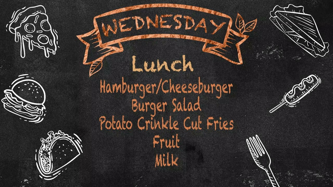 Lunch Menu Nov.28th-Dec.2nd