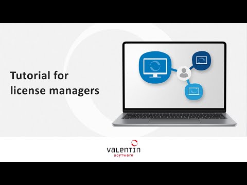 [Licensing] Tutorial for license managers