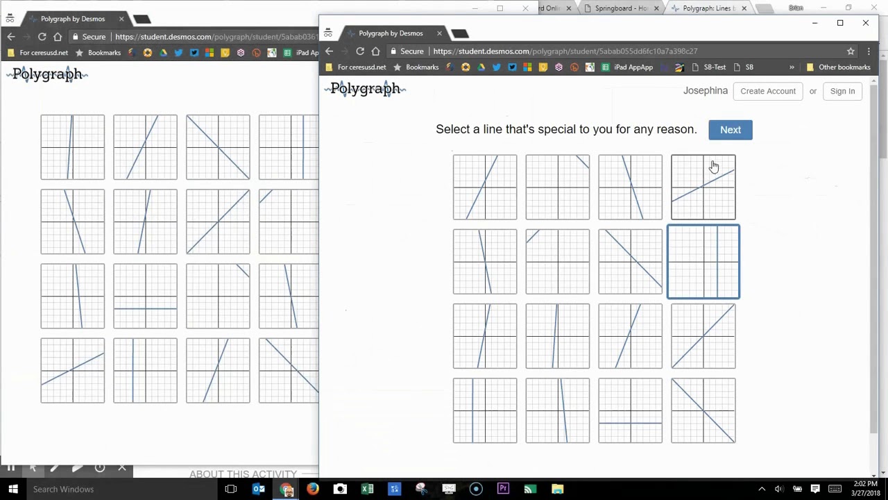 CUSD Tech Time: Desmos Polygraph