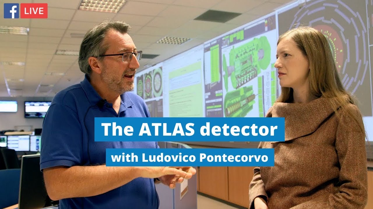 Facebook Live: The ATLAS detector with Ludovico Pontecorvo