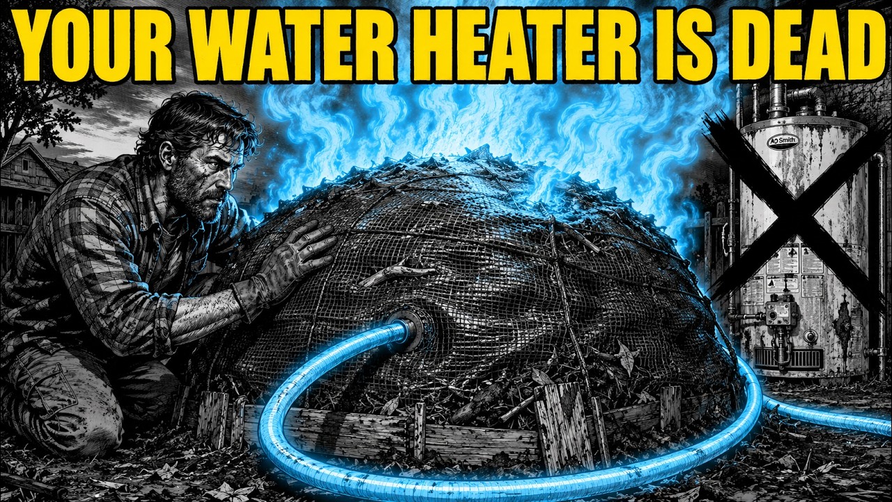 This $300 Compost Heats Any Home's Water FOREVER (Physics Explained)