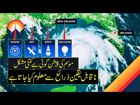 The Incredible Logistics Behind Weather Forecasting in urdu/hindi