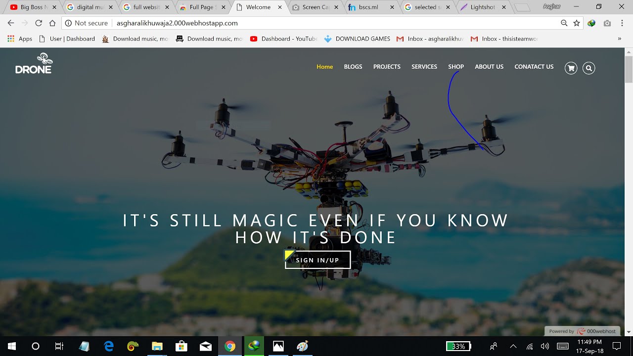 Make an Attractive and Fully Responsive Website(HTML5, CSS3 and Bootstrap)