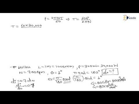 Mastering the Numerical 24: Shaft Design - Design of shafts; keys and ...