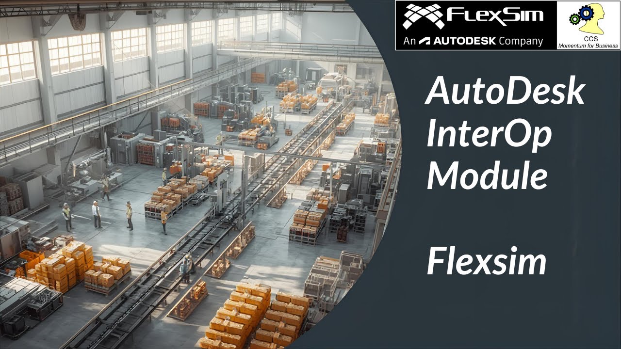 AutoDesk InterOp Module | FlexSim Integration Tutorial
