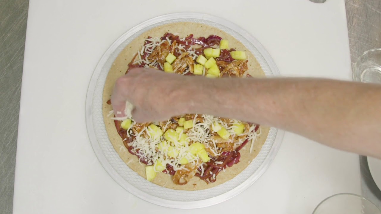 Hawaiian Barbecue Chicken Pizza