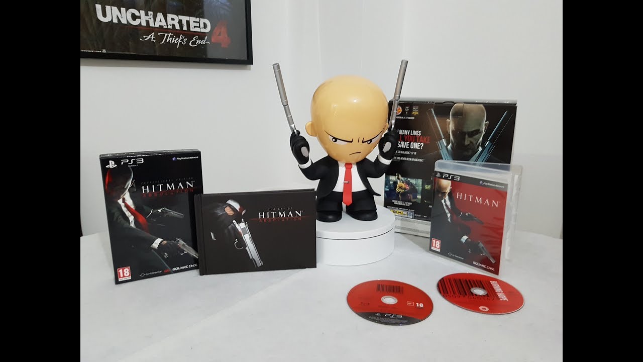 Hitman Absolution Deluxe Professional Edition Ps3 unboxing