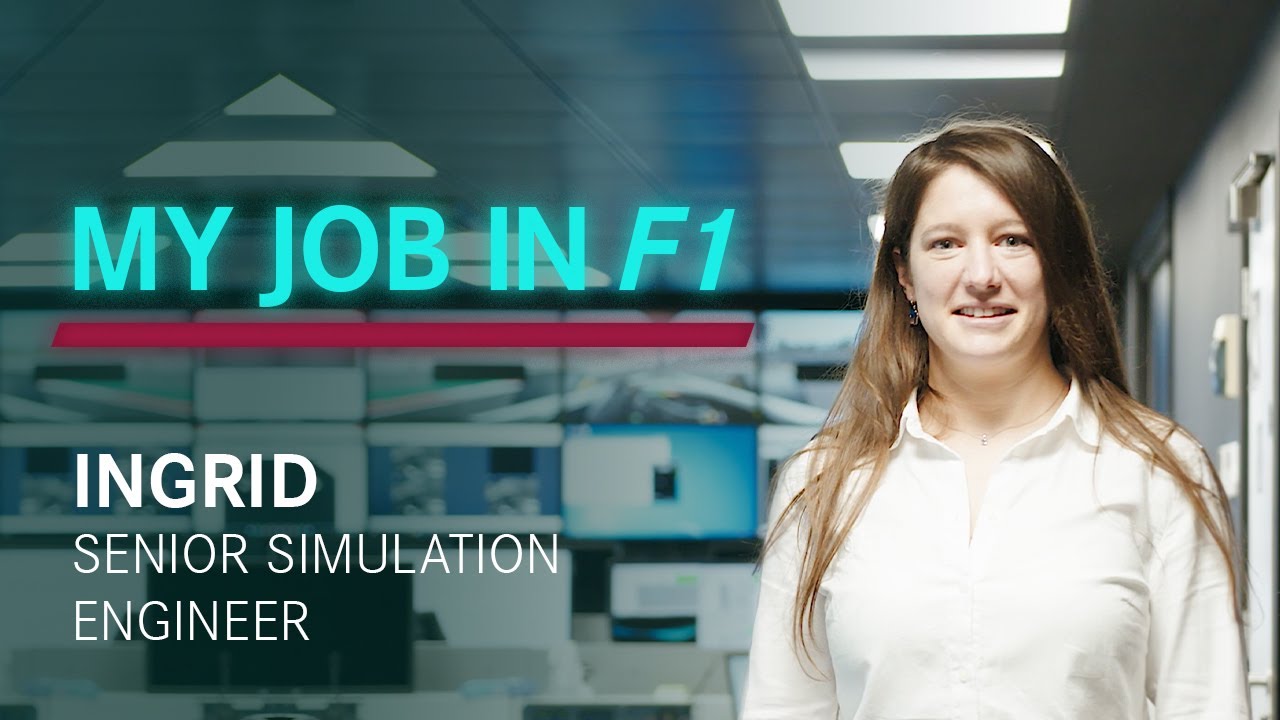 My Job in F1: Ingrid | Senior Simulation Engineer