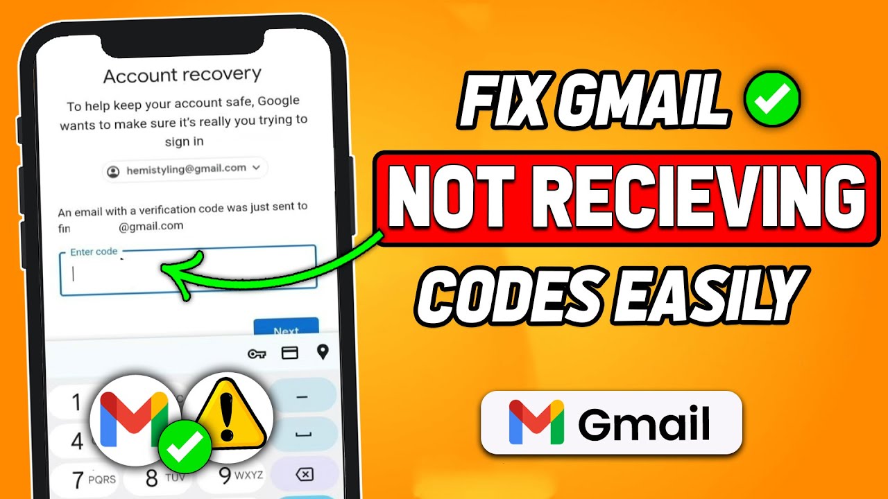 How To Fix Gmail Not Receiving Verification Code (2025 New Method)