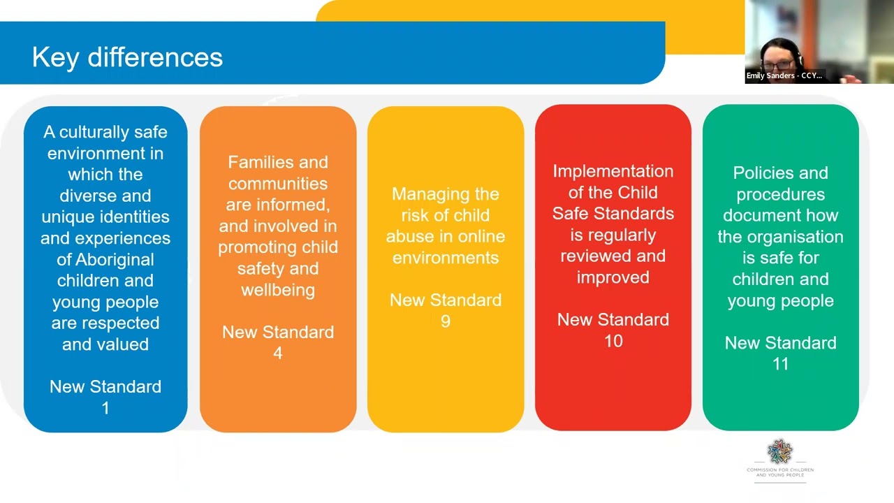 Child Safe Standards Webinar