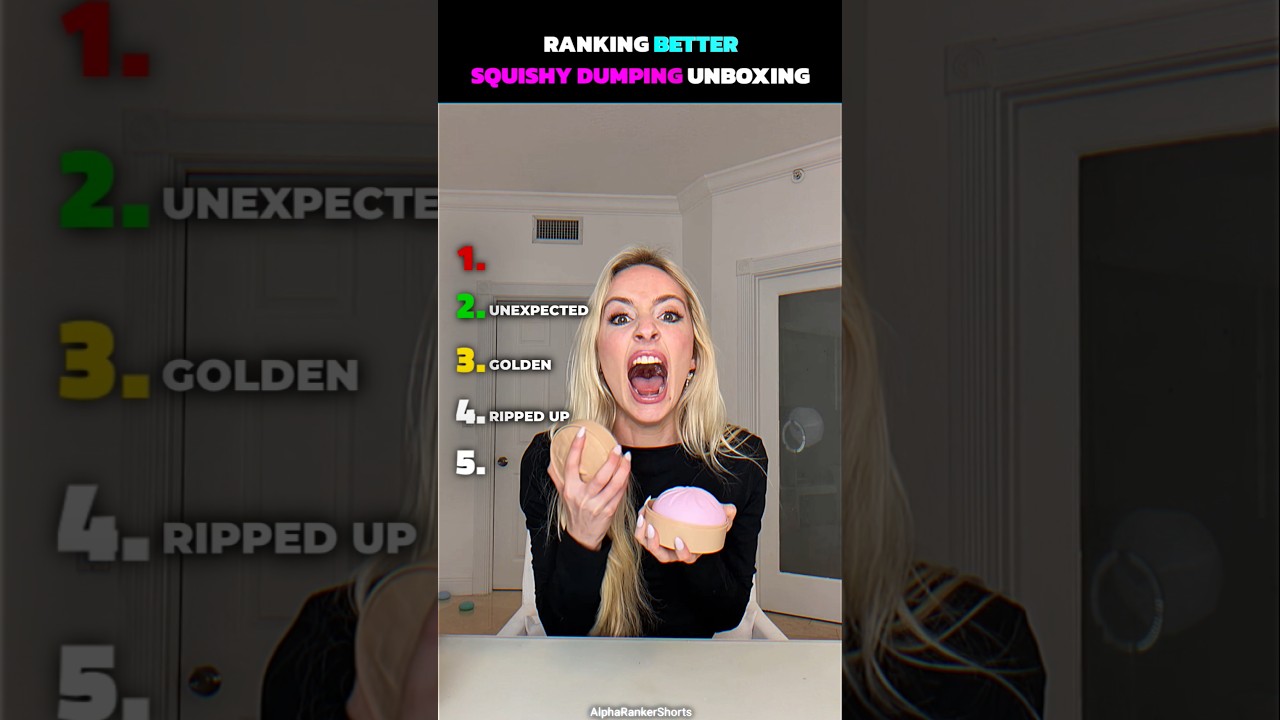 Ranking The Better Squishy Dumpling Unboxing