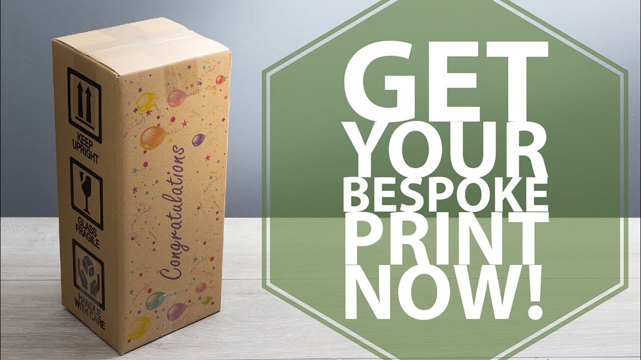 Get your bespoke print on wine boxes!
