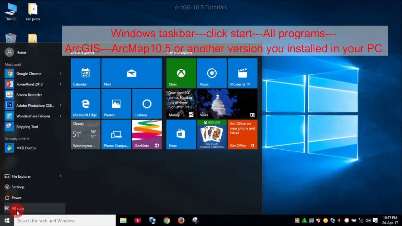 ArcGIS Tutorial 1.1: Open and Save Map Document