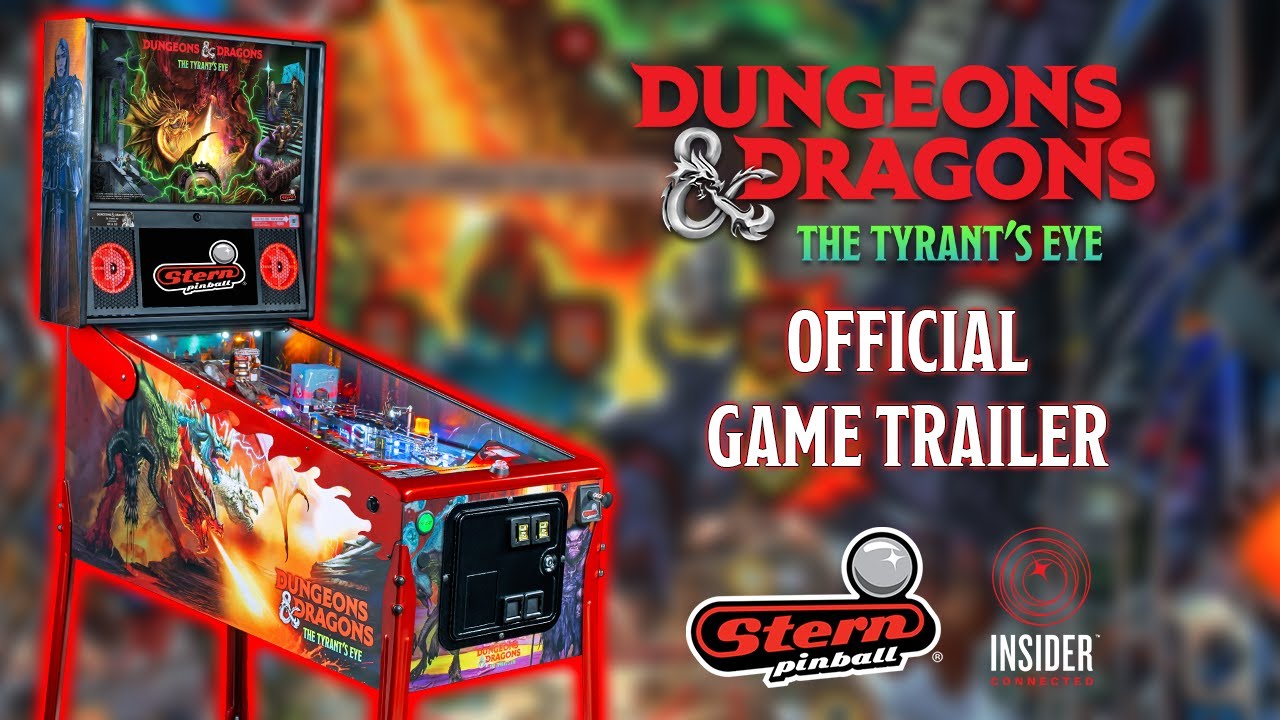 DUNGEONS & DRAGONS REVEALED – Welcome to Pinball News – First & Free