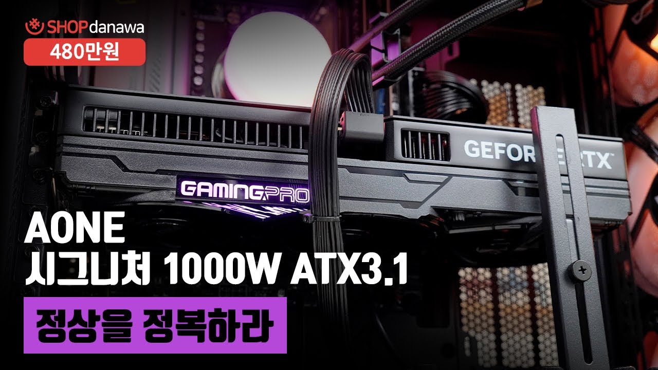 정상을 정복하라 | 라이젠 7 9800X3D + RTX 5080 + 앱코 P360 POSEIDON ARGB : 샵다나와