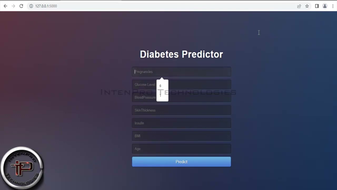 Diabetes Prediction Using Flask - PYTHON Data Mining (FLASK)