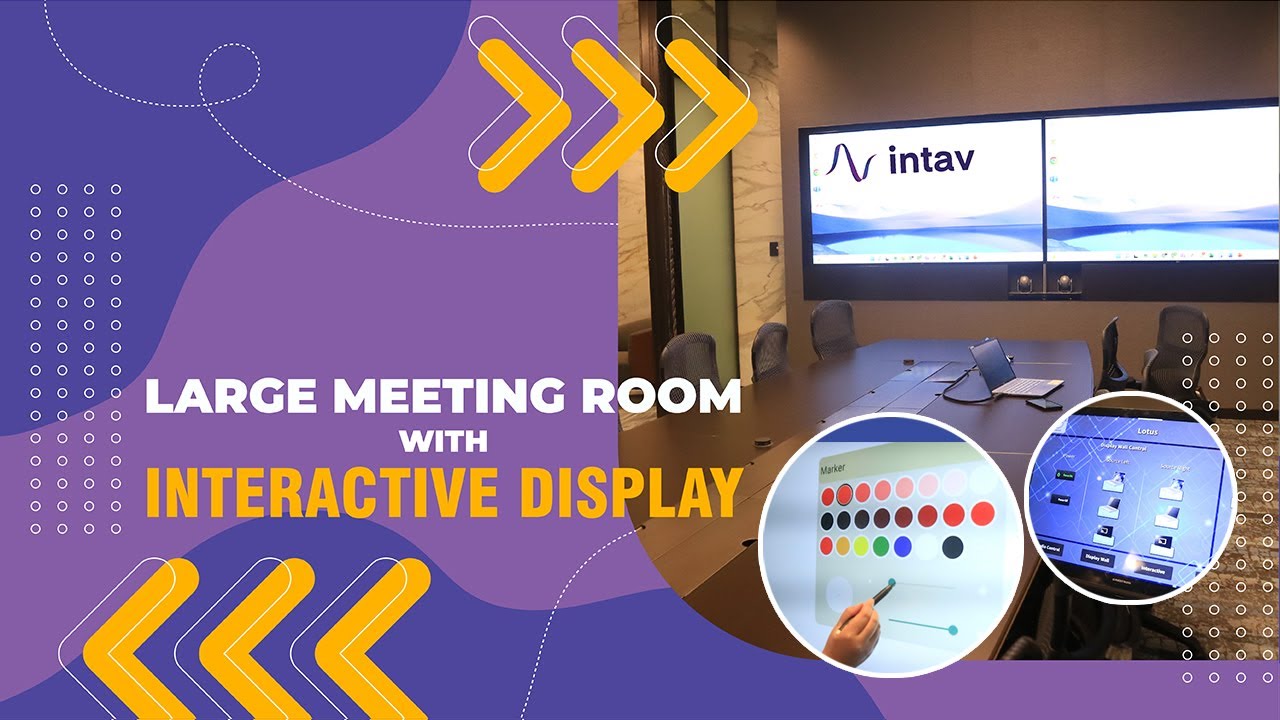 SOLUTION DEMO | Large Meeting Room with Interactive Display