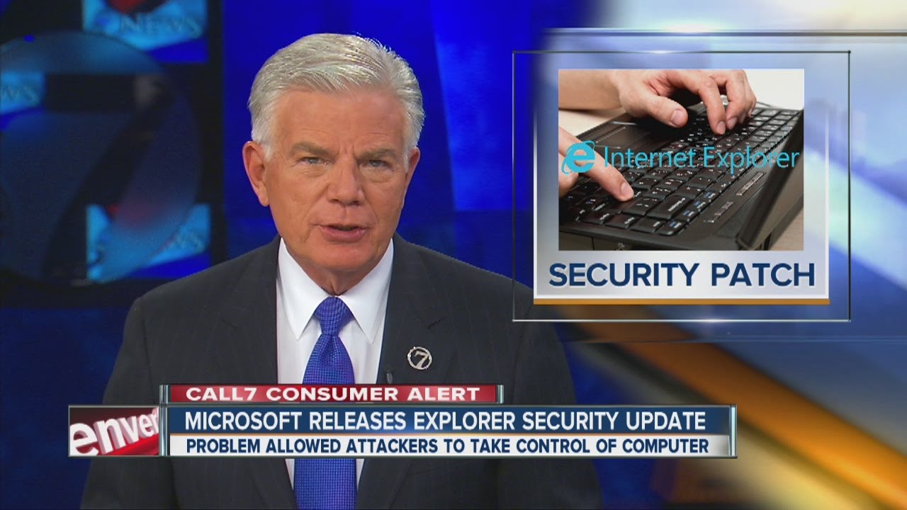 Microsoft releases Internet Explorer update to fix security bug