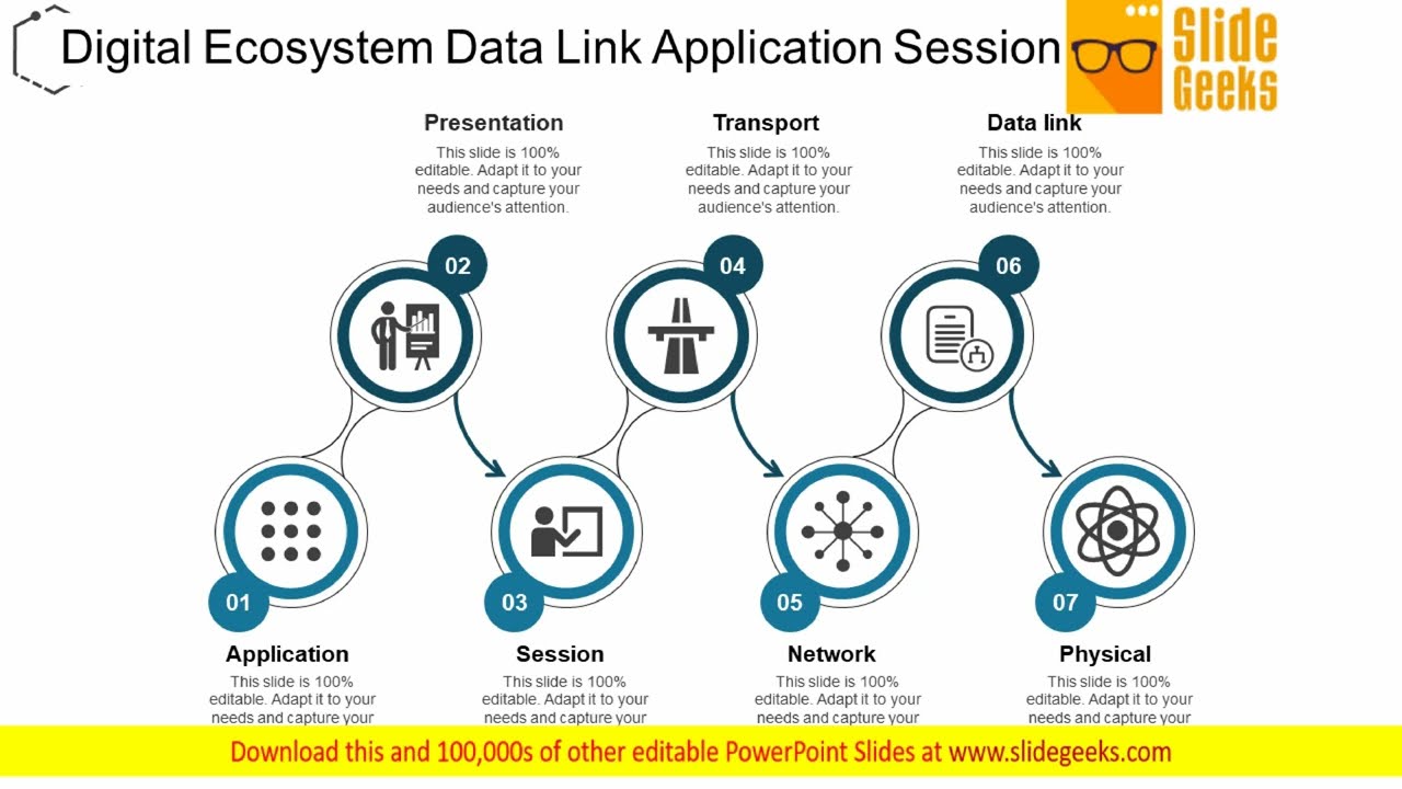 Digital Ecosystem Data Link Application Session Ppt Powerpoint Presentation Ideas Rules