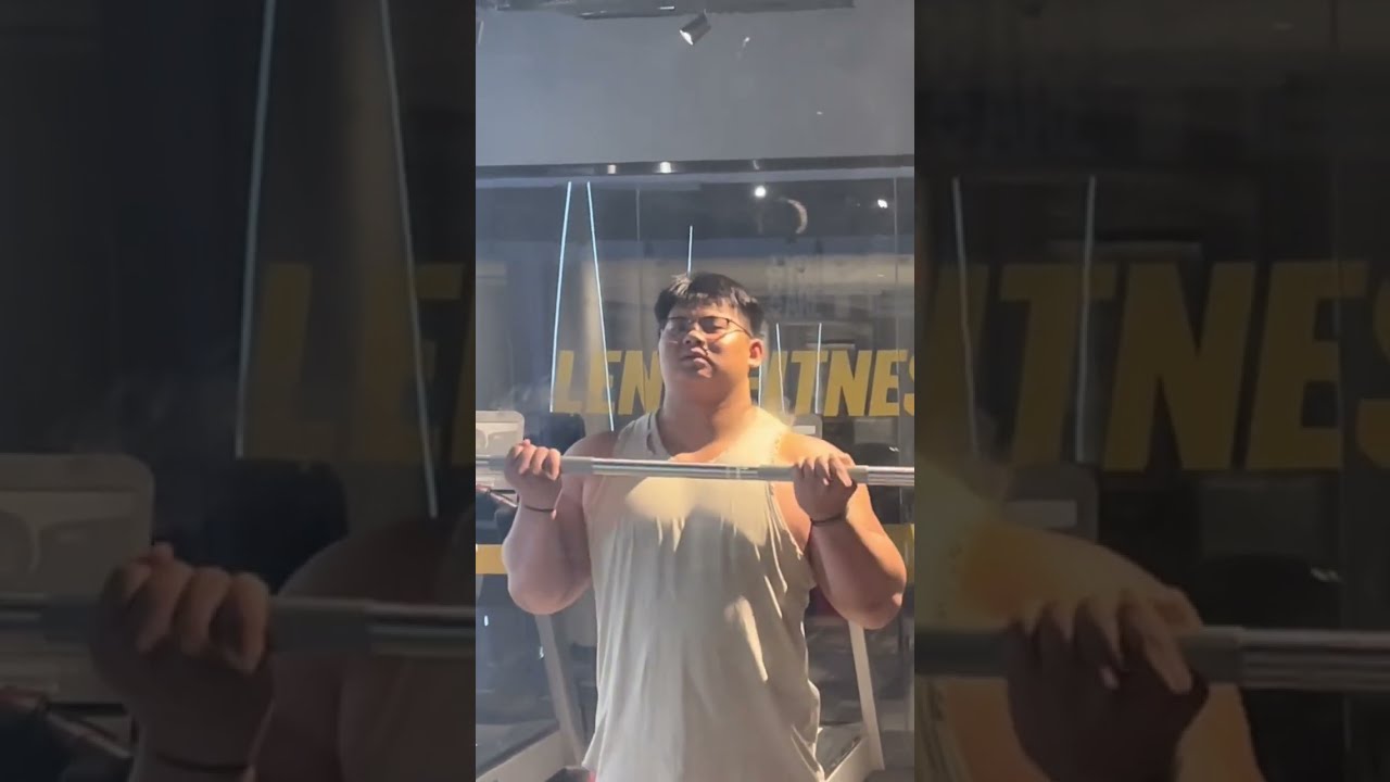 Young Chinese Bodybuilder Workout #7