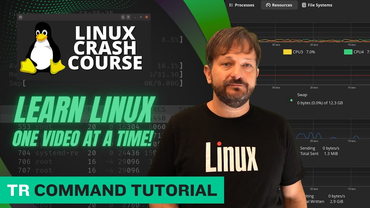 Linux Crash Course - The tr Command