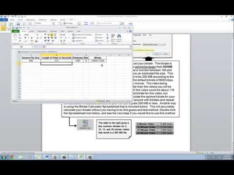 5 Using the Bitrate Calculator