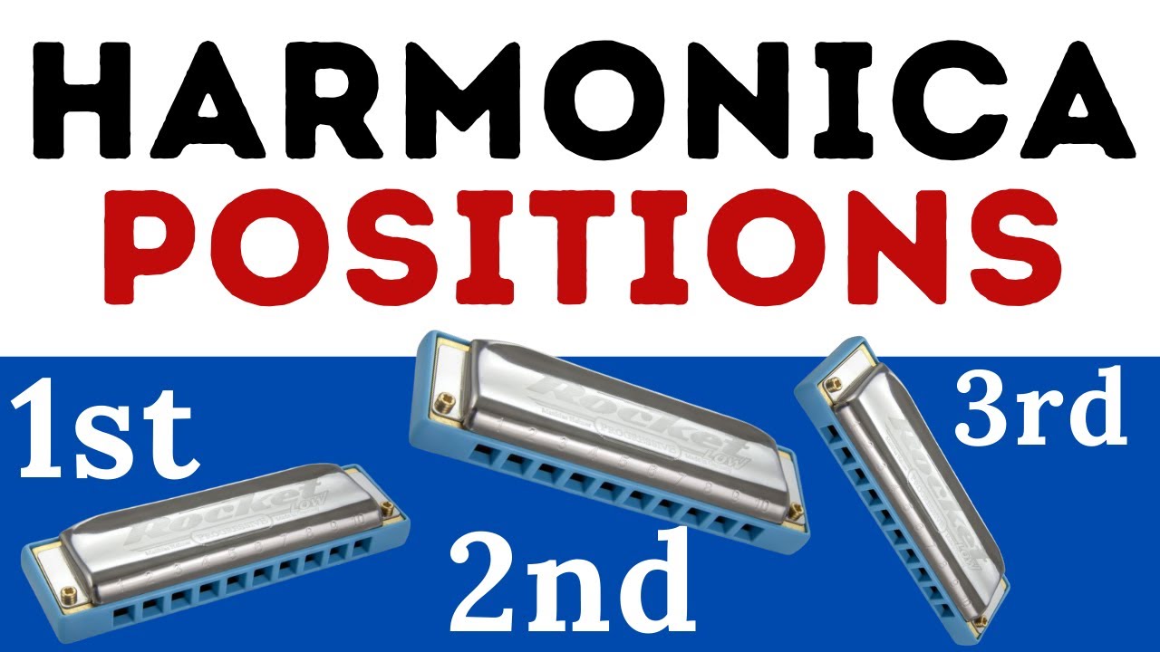 What are positions on harmonica?