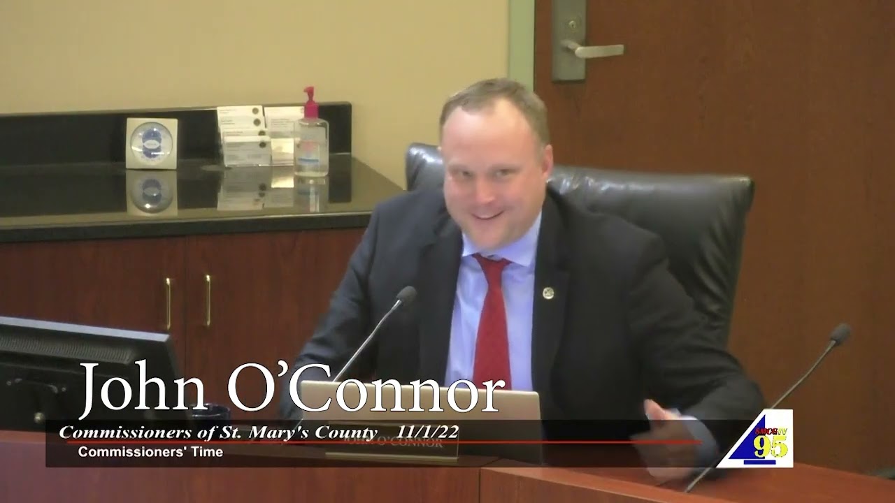Commissioners Time 11/1/22 - O'Connor