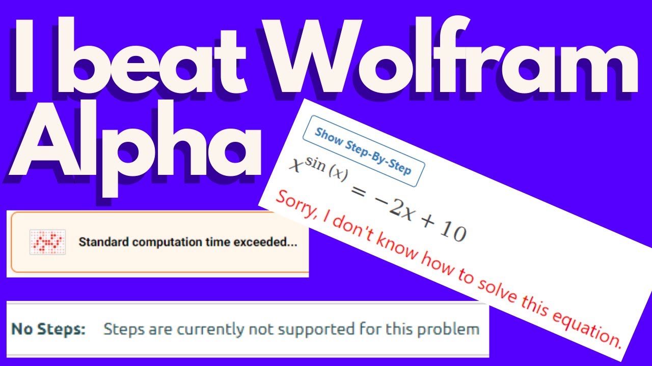 Solve equations FAST with Python
