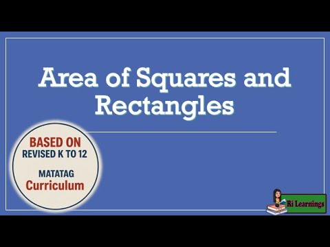 MATH 3-MATATAG- Q1W1 AREA OF SQUARES AND RECTANGLES