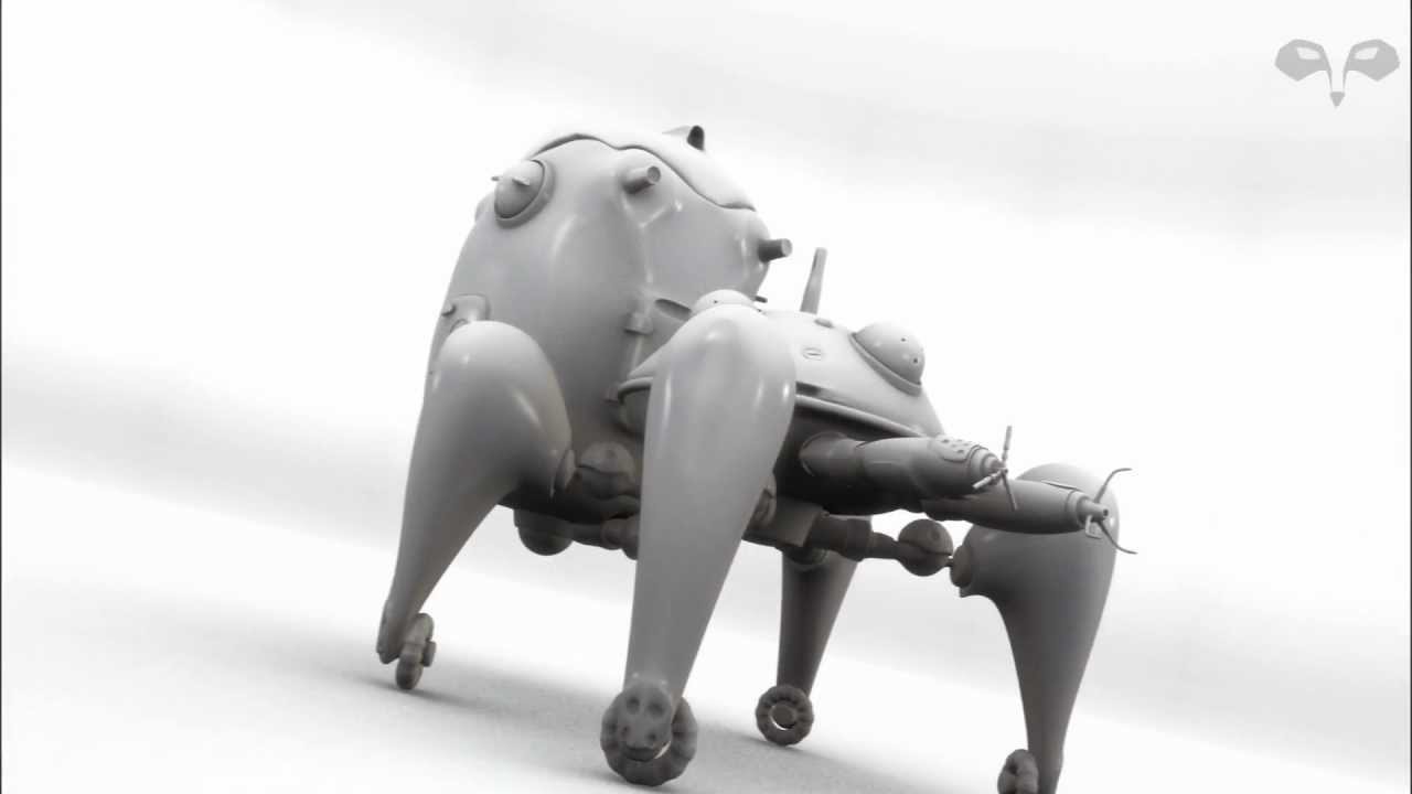 Tachikoma 3D Model - Ghost in the Shell