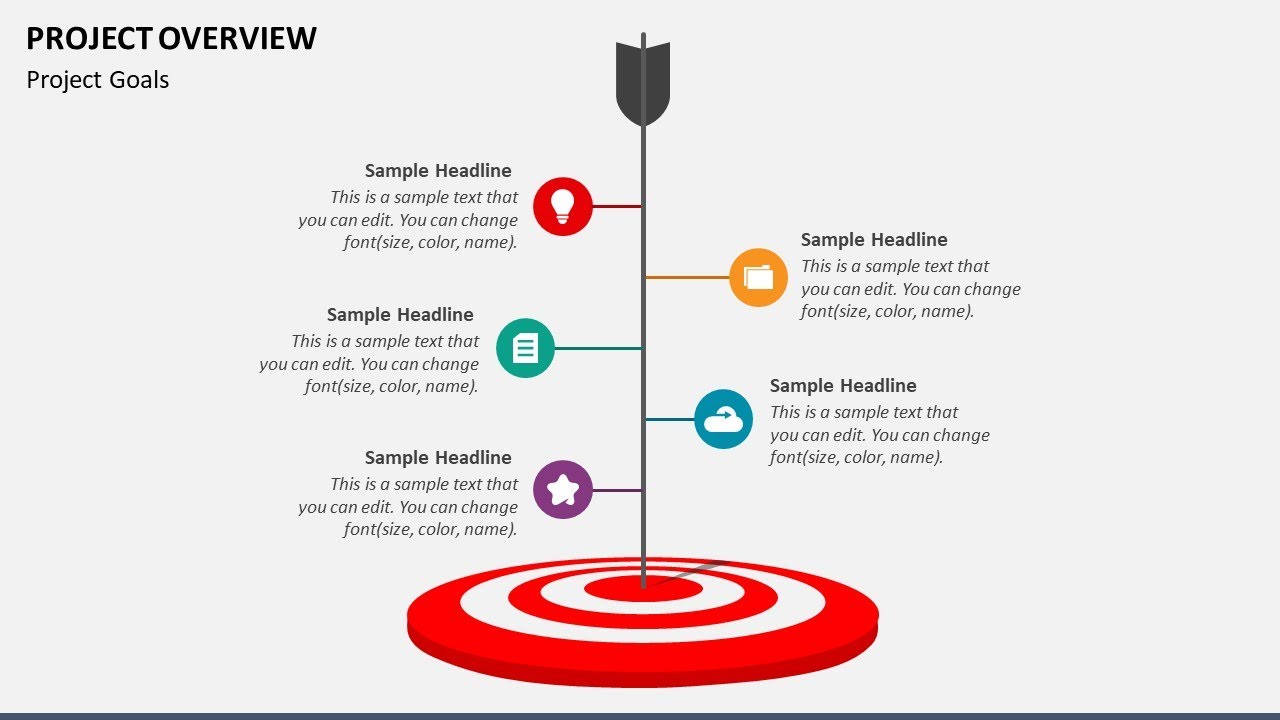 Project Overview animated PowerPoint Template
