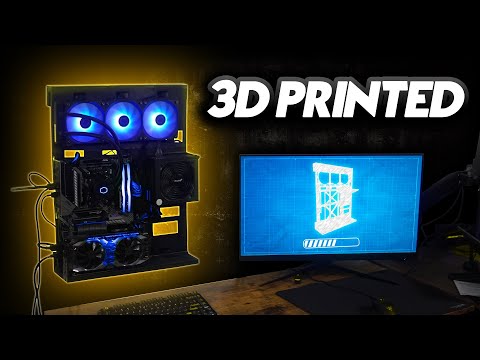 💻 wall-mounted PC case・Free STL File for 3D printing・Cults