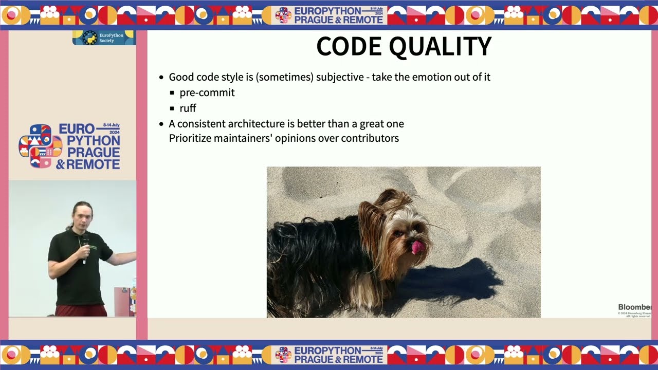 Lessons learned from maintaining open-source Python projects — Bernat Gabor