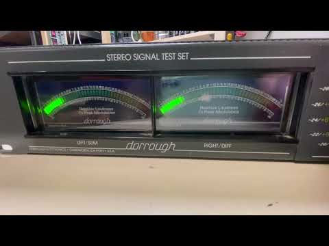 Dorrough 1200 B Stereo Signal Test Set - 1200B - Works Great! | Reverb